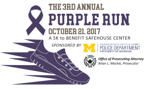 Purple Run Logo | SafeHouse Center – Domestic Violence Services